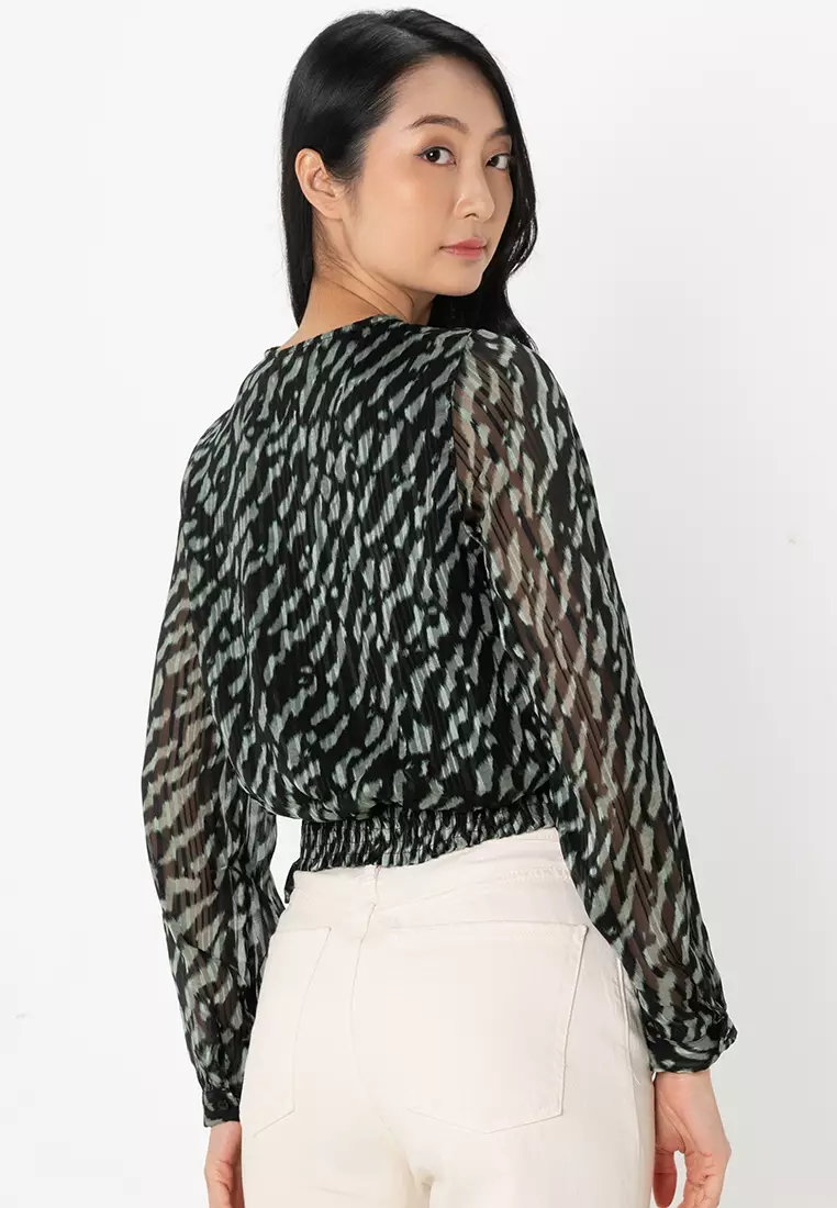 Buy Vero Moda Rie Wrap Top 2025 Online | ZALORA