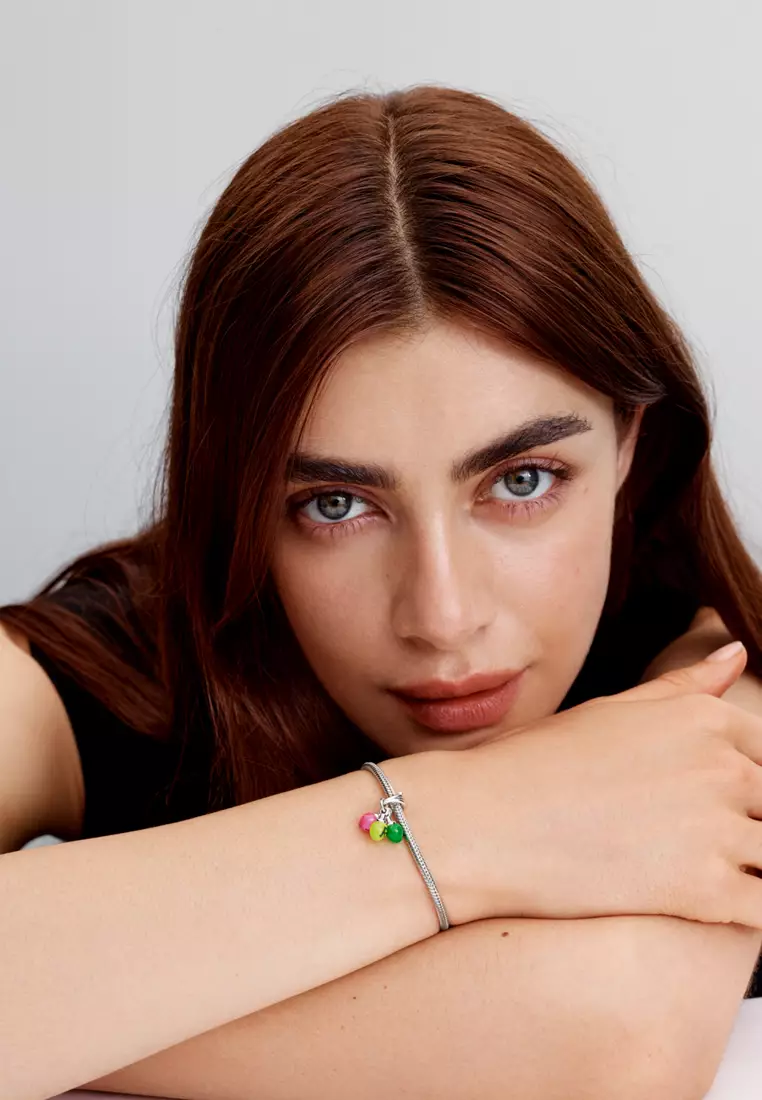 Buy PANDORA Pandora x Stranger Things Glow-in-the-dark Run Dangle Charm ...