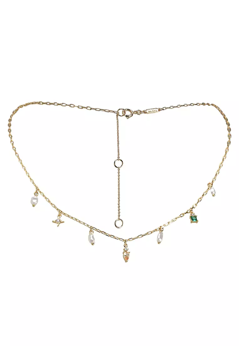Buy ALDO Kayssi Gold Necklace Online | ZALORA Malaysia