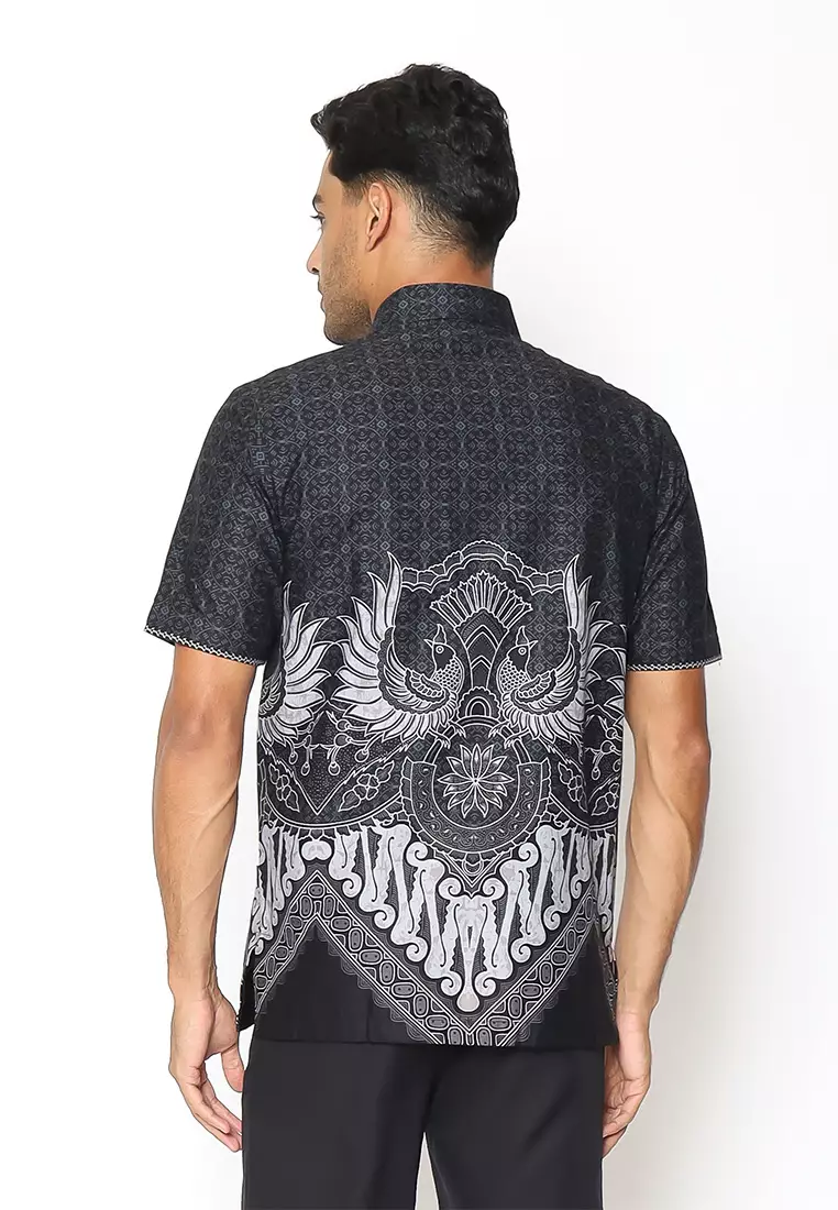 Jual Hadinata Batik Hadinata Embroidery Batik Kemeja Pendek Erwin ...