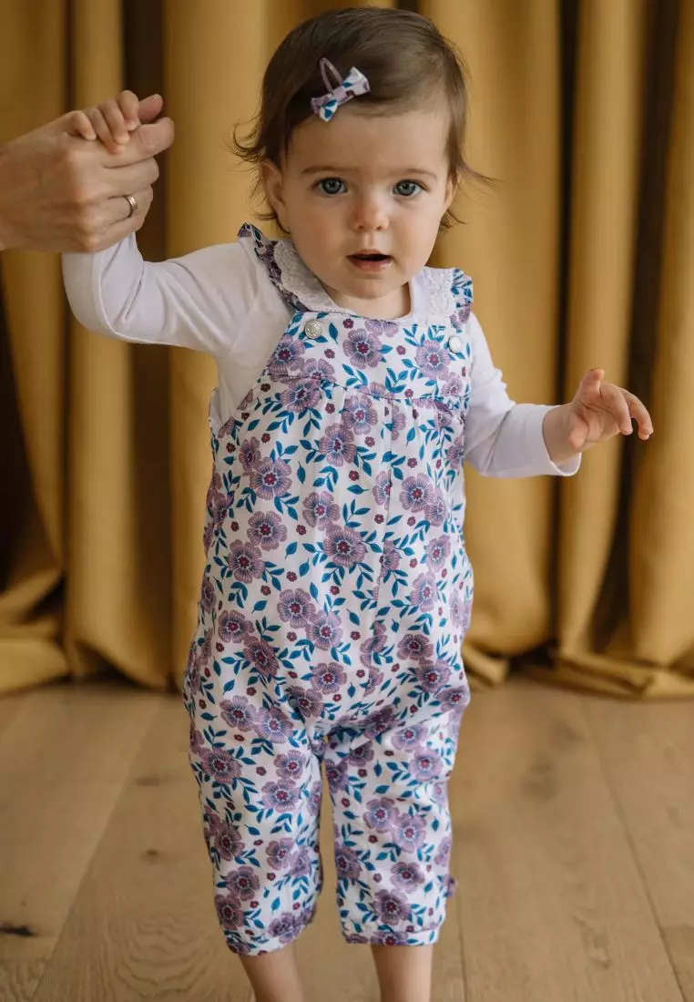 Sergent Major Purple Floral Overall 2025 | Buy Sergent Major Online ...