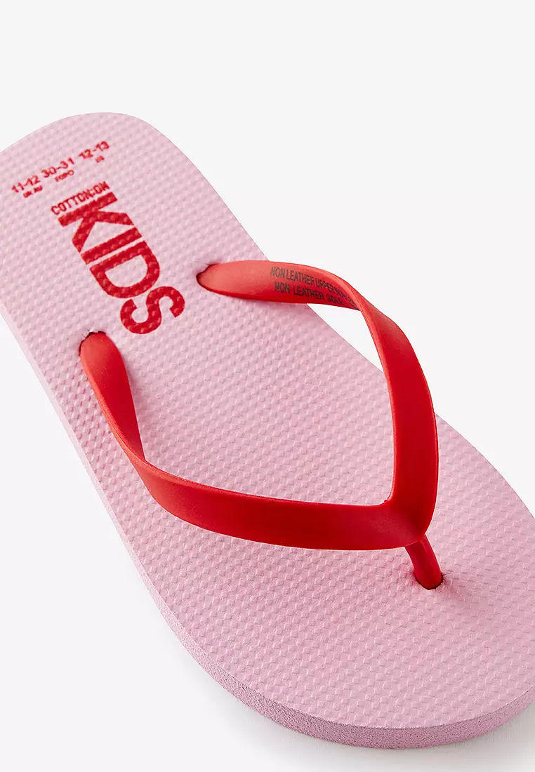 Buy Cotton On Kids Printed Flip Flops 2025 Online | ZALORA