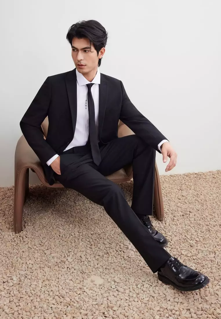 Buy G2000 G2000 Multi-Way Stretch Smart Fit Plain Weave Suit Blazer ...
