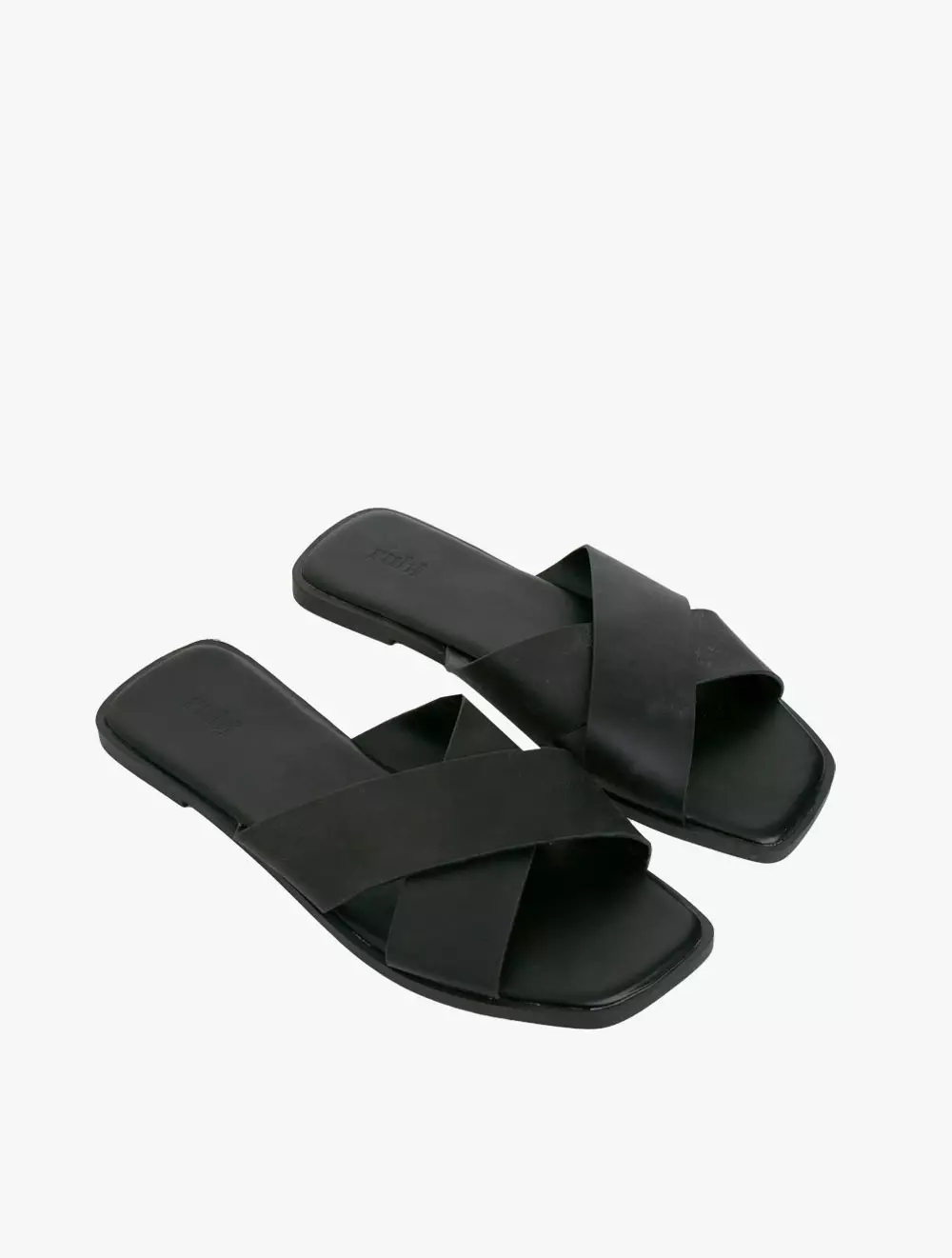 Jual Rubi Rubi - Sepatu Wanita - Cloverly Crossover Slide - Black ...