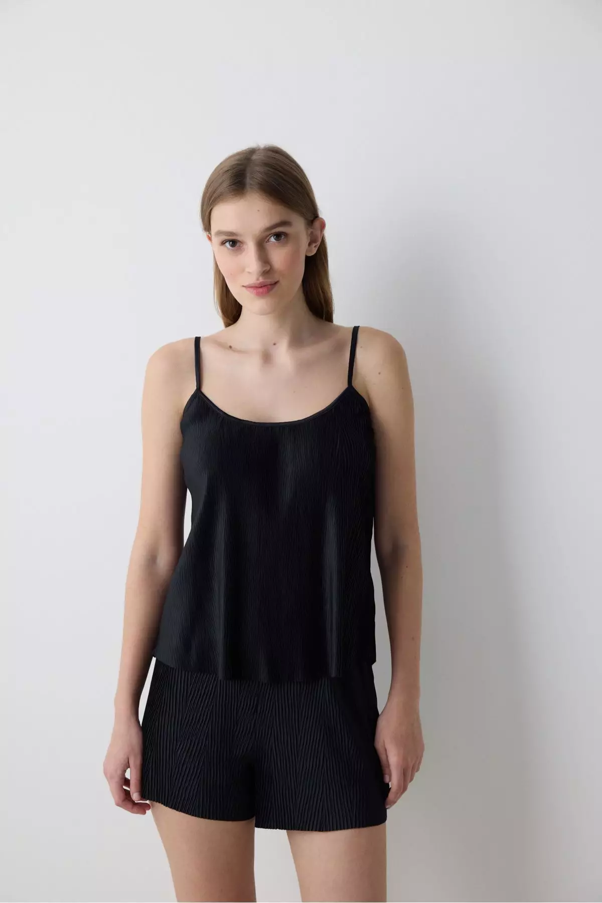 Buy Penti Fleur Black Tank Top - Penti Loves Paris Collection Online ...
