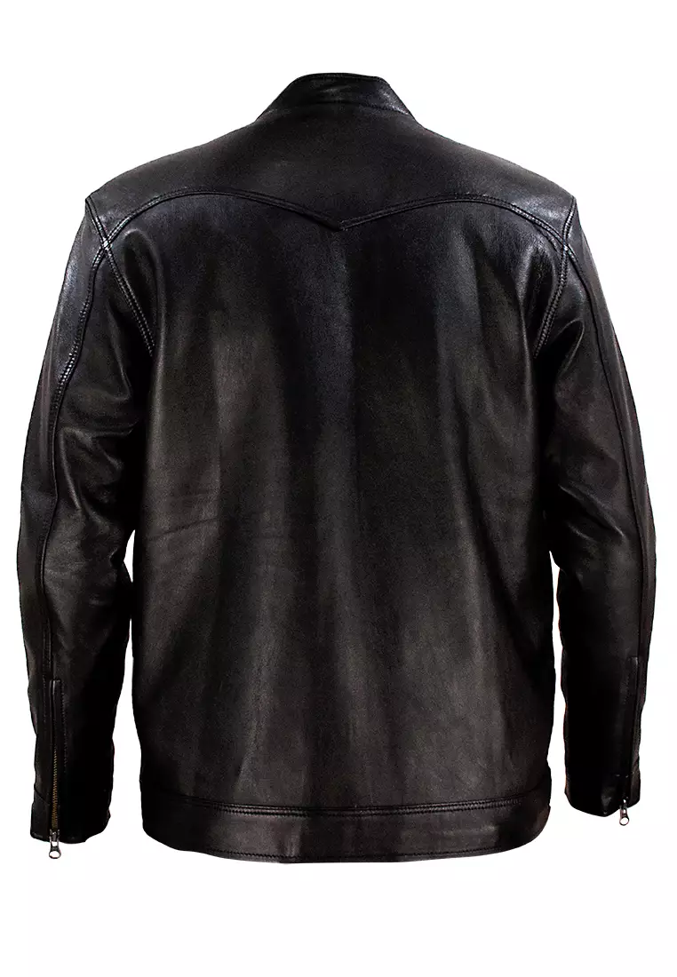 Jual JAVA SEVEN Java 7 Leather JAKET PRIA [JVJ 976] Kulit Asli Original ...