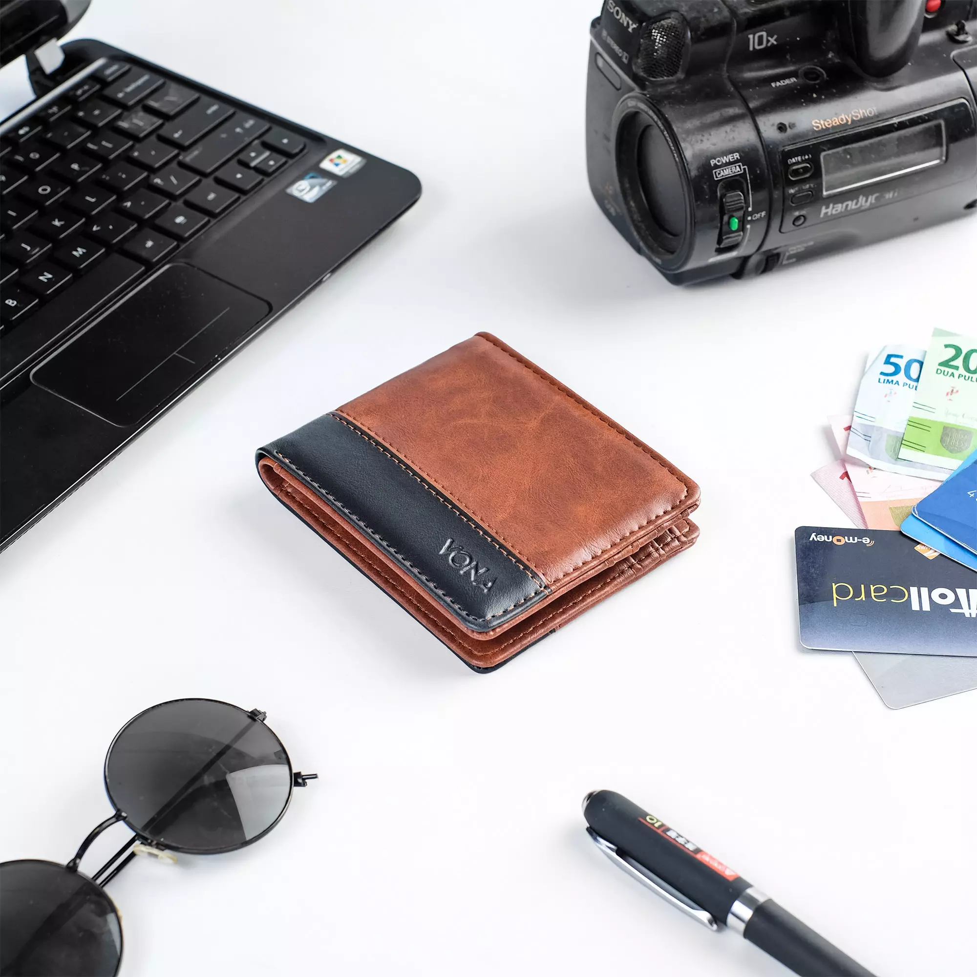 Jual VONA VONA Tank Wallet - Dompet Kartu Pria Kulit PU Original 2024 ...