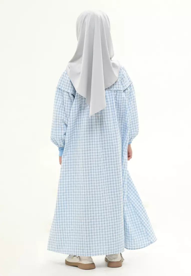 Jual RABBANI Rabbani - Gamis Dress Muslim Anak Bani Batuta Viona Biru ...