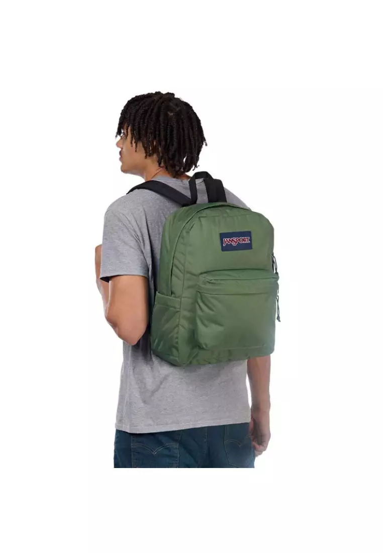 Buy Jansport Jansport Superbreak Backpack - Cargo Green Online | ZALORA ...