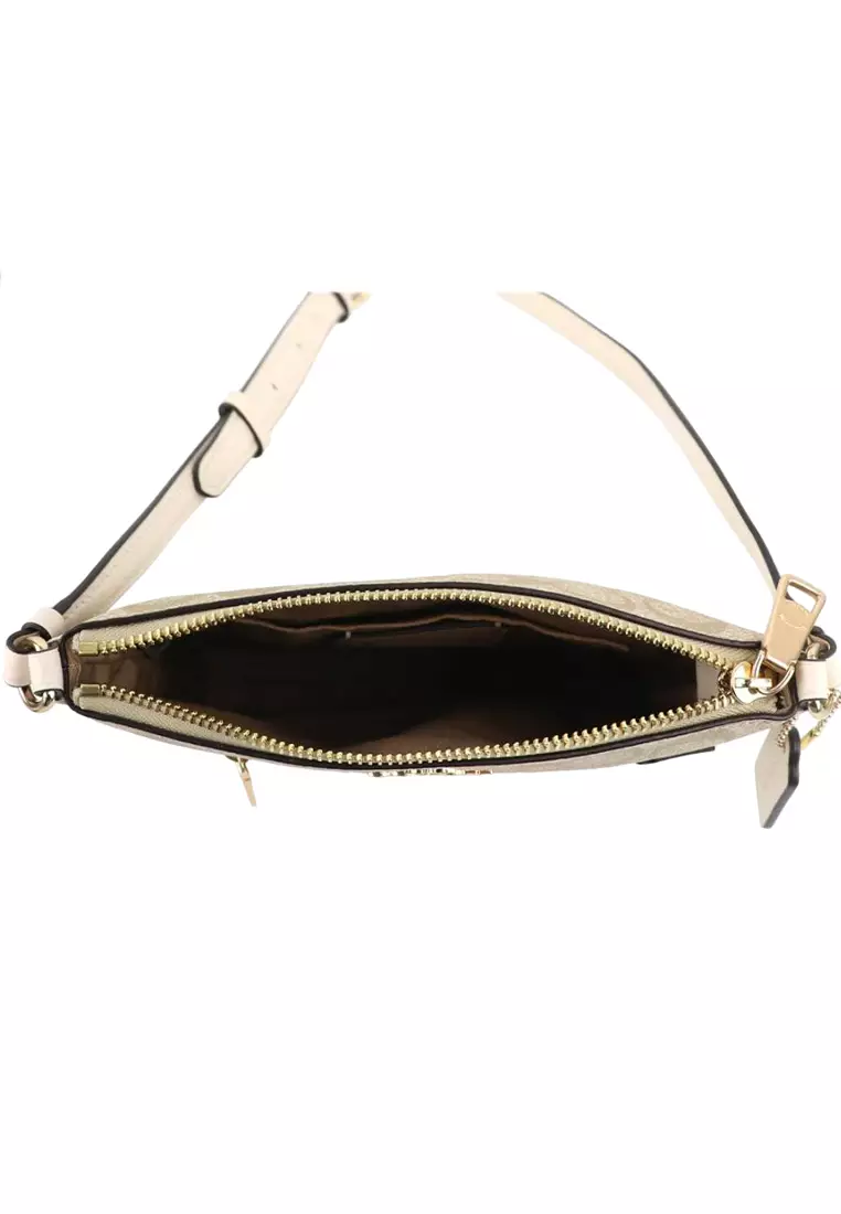 Buy COACH Mini Rowan File Bag In Signature - Light Brown 2025 Online ...