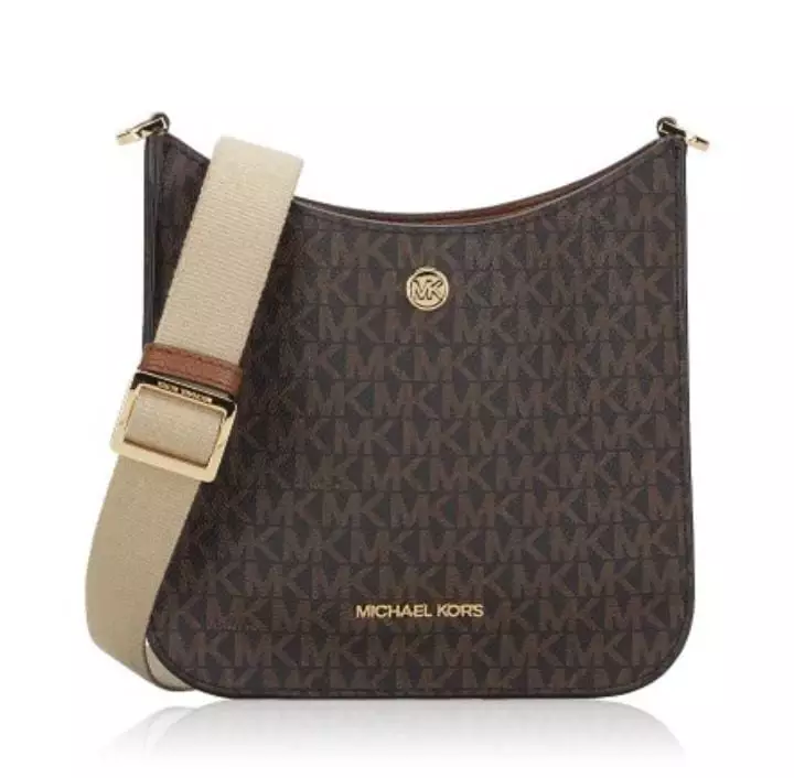 Jual Michael Kors Michael Kors Brilley SM Messenger Xbody Sig Brown ...