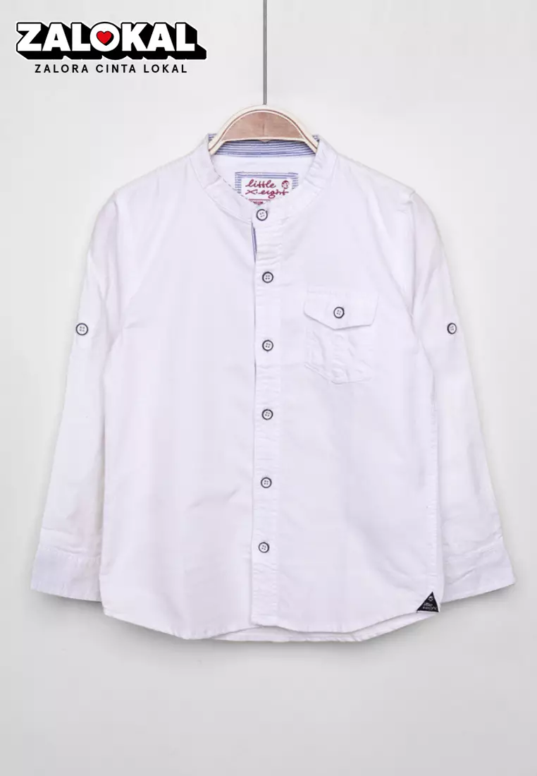 Jual LITTLE X EIGHT Boy Affandi Shirt Kids Original 2026 | ZALORA ...