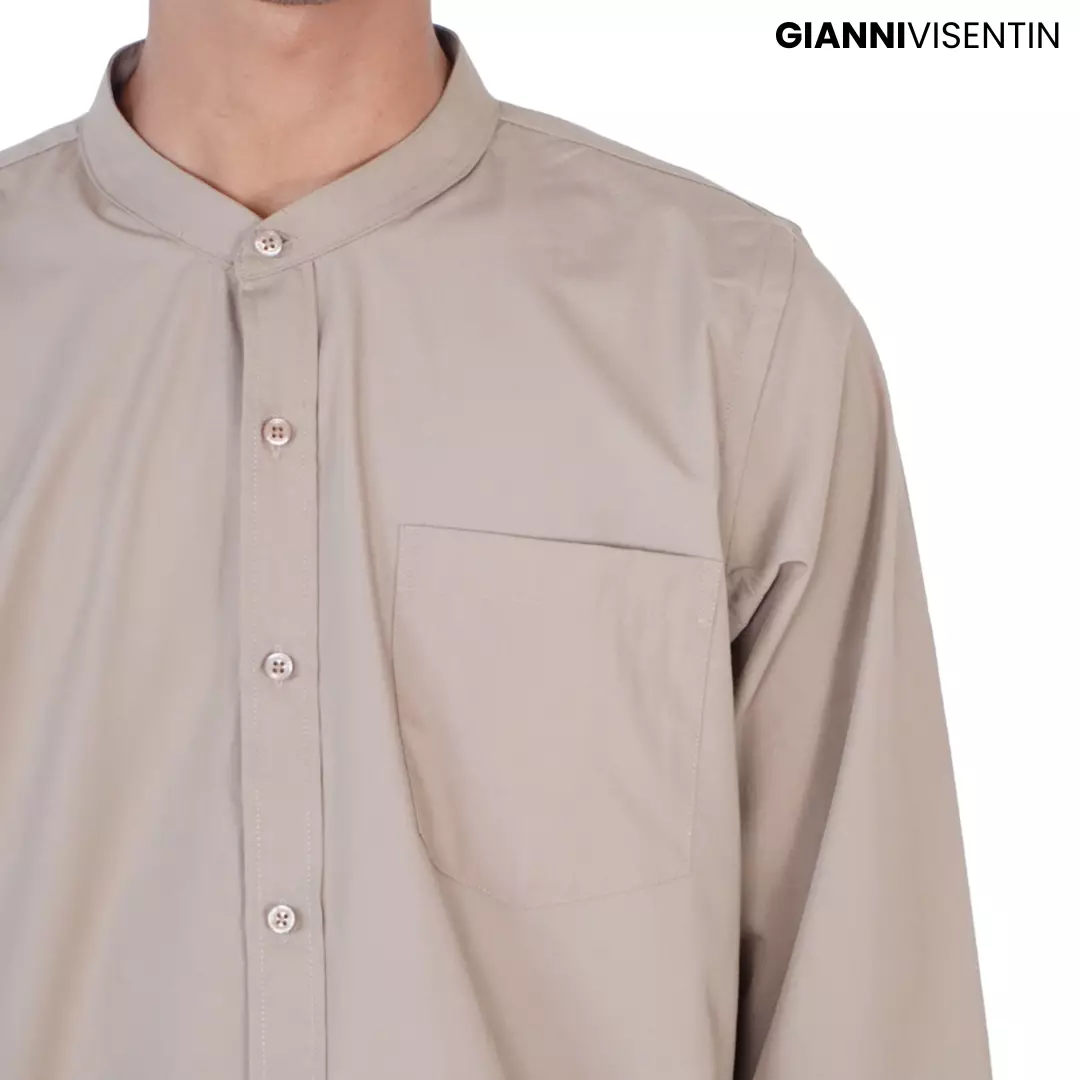 Jual Gianni Visentin Gianni Visentin Kemeja Koko Lengan Pendek Regular ...