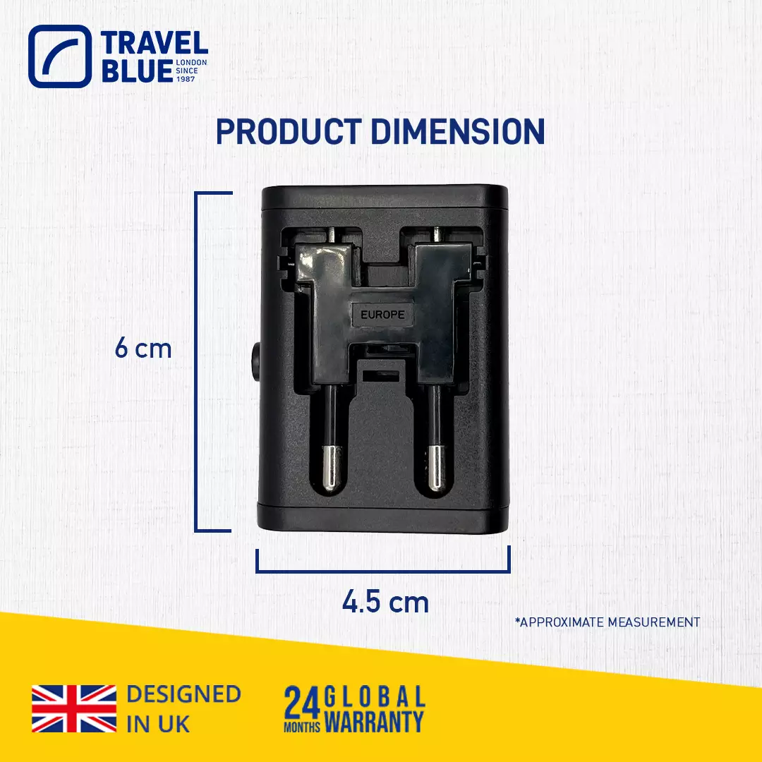 Jual Travel Blue Travel Blue Worldwide Universal Travel Adaptor With ...