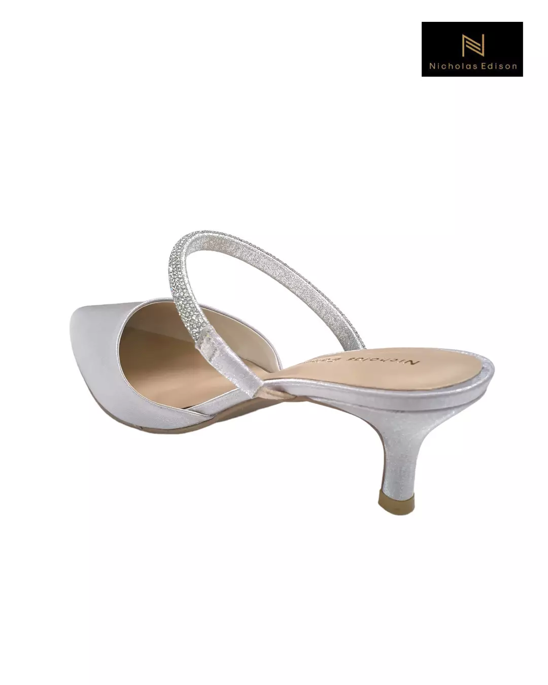 Jual NICHOLAS EDISON Nicholas Edison Heel Alanis Silver Original 2026 ...