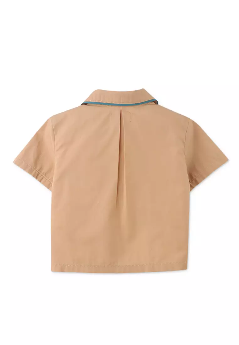 Buy Gingersnaps Baby Paolo Woven Button-Down Shirt 2026 Online | ZALORA ...