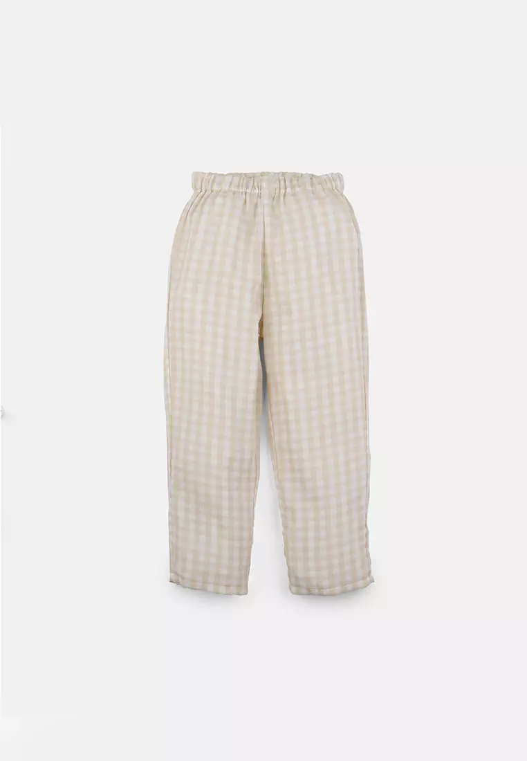 Buy Gingersnaps Girls Checkered Pajama Set 2023 Online | ZALORA Philippines