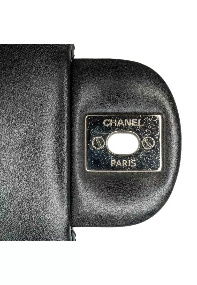 Chanel Pre-Loved Mini Rectangular Classic Patent Single Flap Crossbody ...