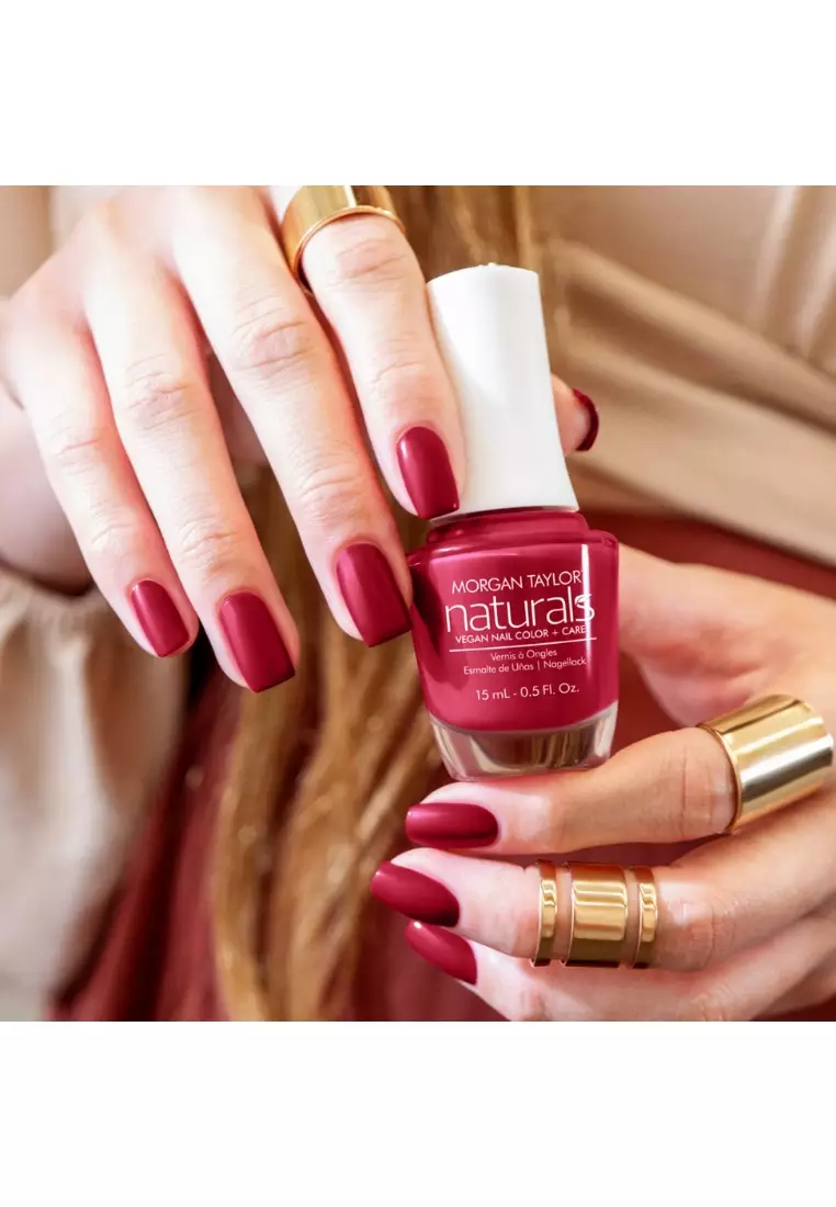 Buy Morgan Taylor Morgan Taylor Naturals Vegan Nail Color + Care ...