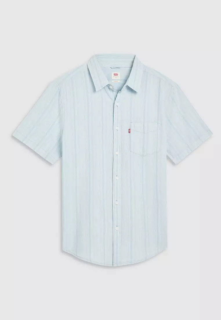 Buy Levi's Men's Short-Sleeve Classic Standard Fit Shirt 86627-0281 ...