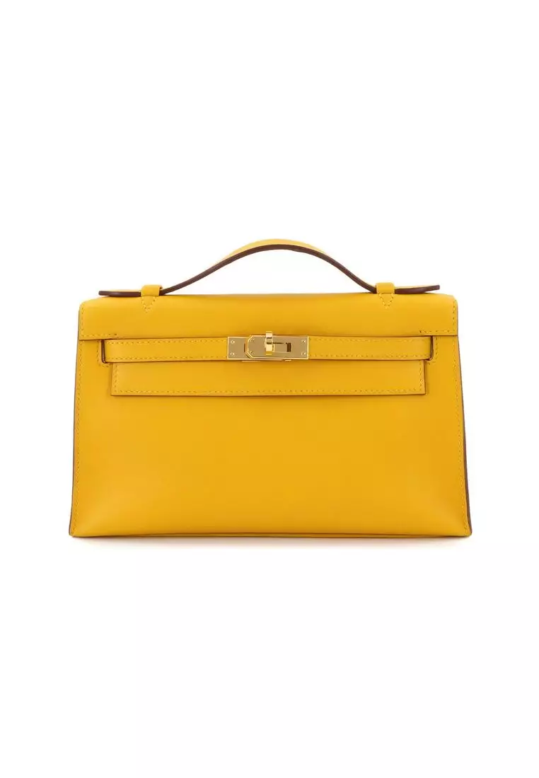 Hermes Pre-Loved Hermès Yellow Leather Kelly 2025 | Buy Hermes Online ...