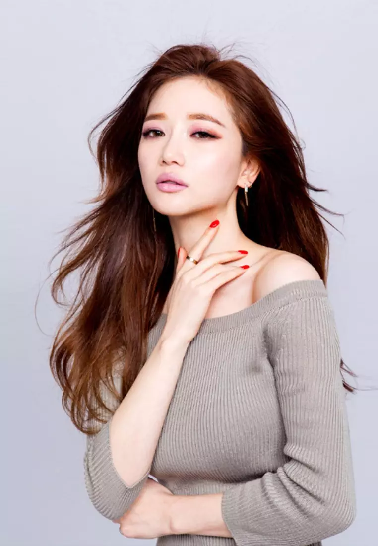 Buy Sunnydaysweety Slim-fit knit solid color dress CA25121130BE 2026 ...