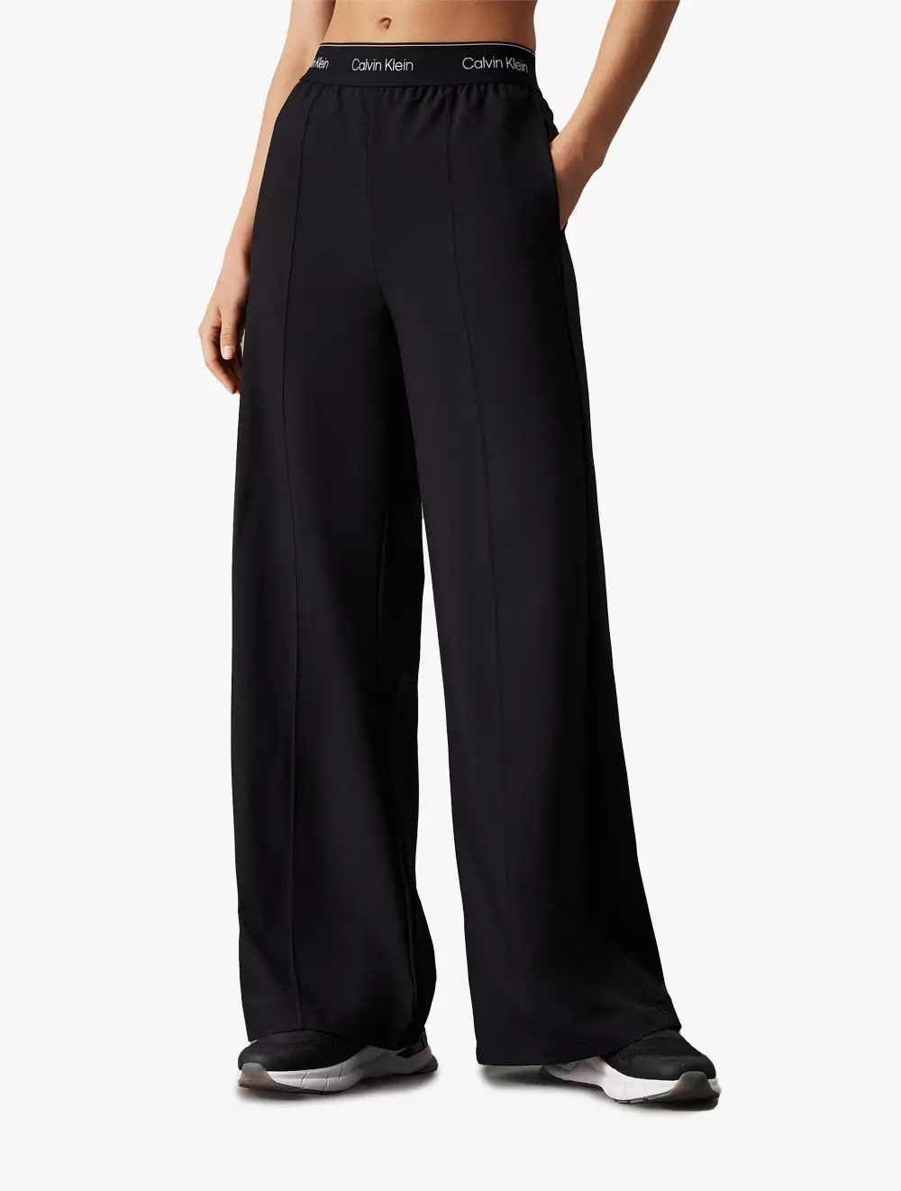 Jual Calvin Klein Calvin Klein Sport - Essentials Wide Leg Track Pants ...