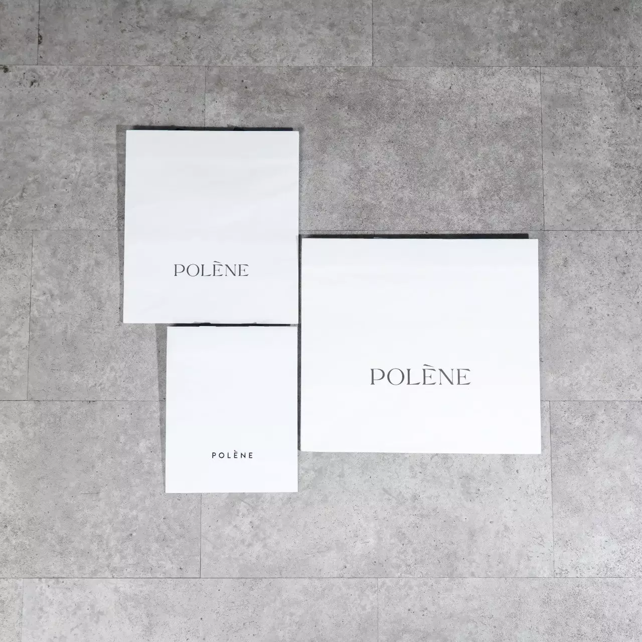 Jual Polene Tas PAPER BAG POLENE WHITE 100% ORIGINAL Original 2026 ...