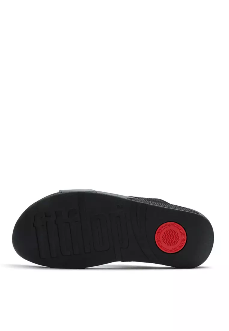 Buy FitFlop LULU Women's Shimmerglitz Slides - Black (A4Y-001) 2026 ...