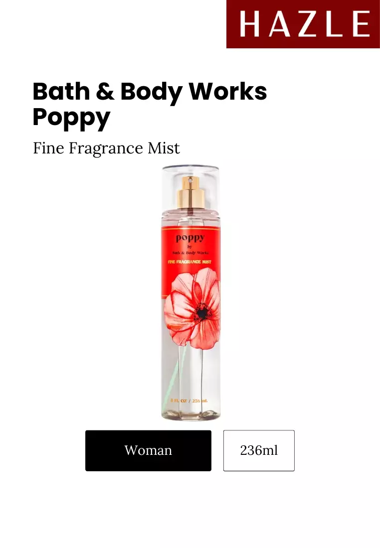 Jual Bath & Body Works Bath & Body Works Poppy Fragrance Mist Woman 236 ...