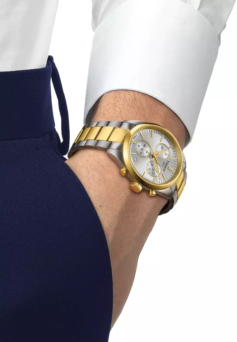 Buy Tissot Tissot PR 100 Chronograph Men's Watch - T1504172203100 ...