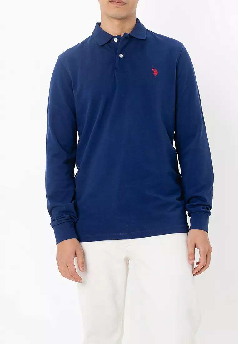 Jual US POLO ASSN Embroidered Polo Shirt Original 2025 | ZALORA Indonesia