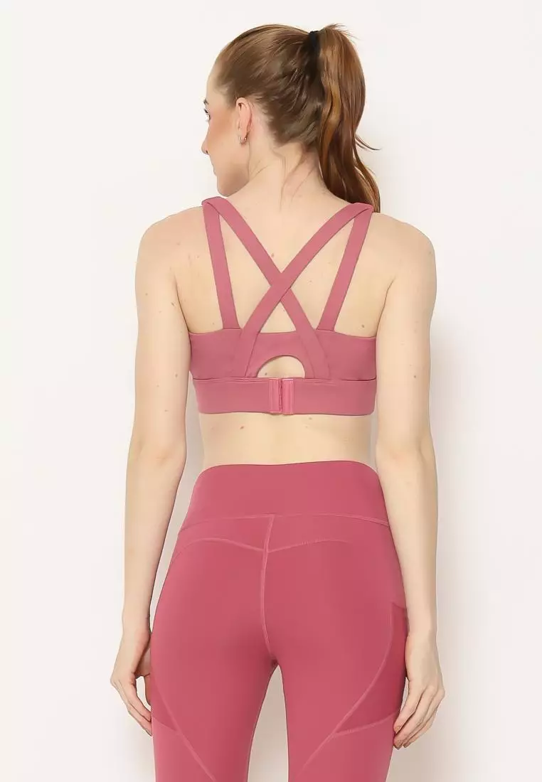 Jual FITWEAR Fitwear - SportBra Olahraga Wanita EDNA CRISSCROSS HOOK ...