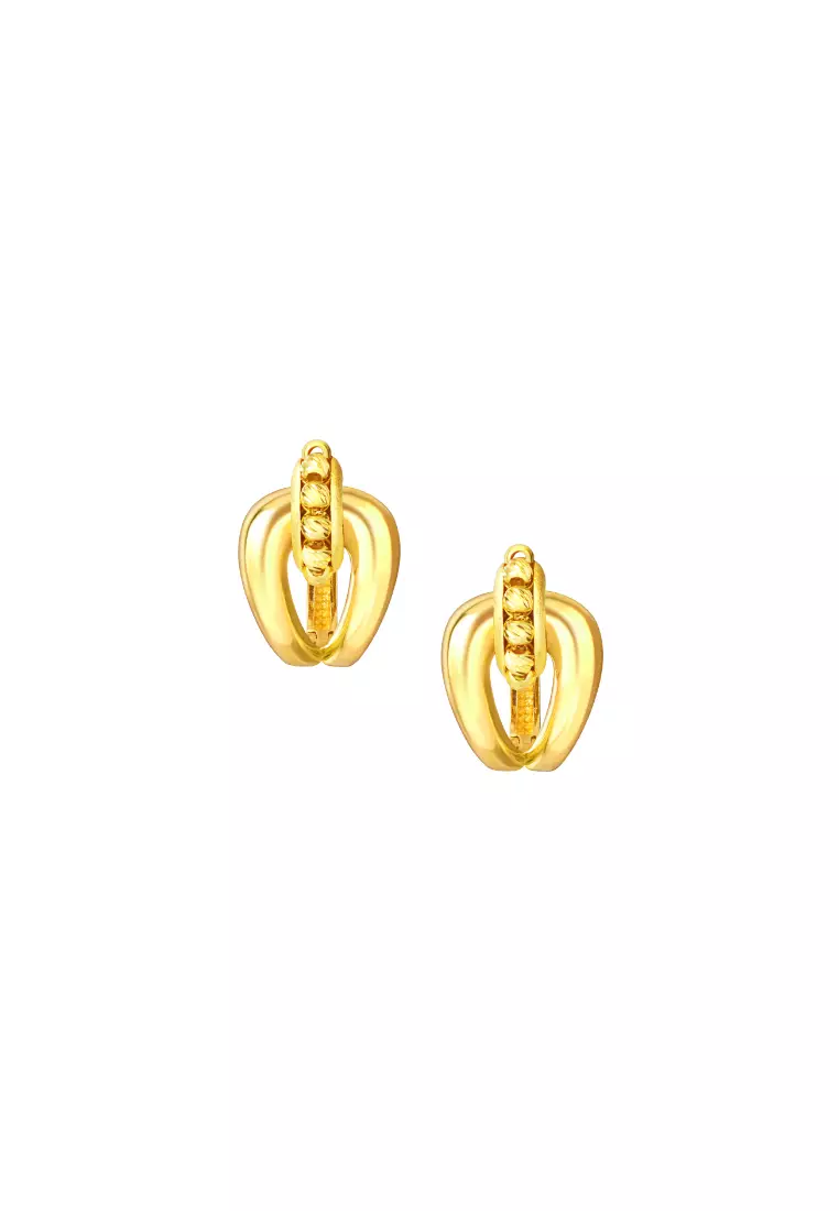 Buy TOMEI TOMEI Lusso Italia Earrings, Yellow Gold 916 2023 Online ...