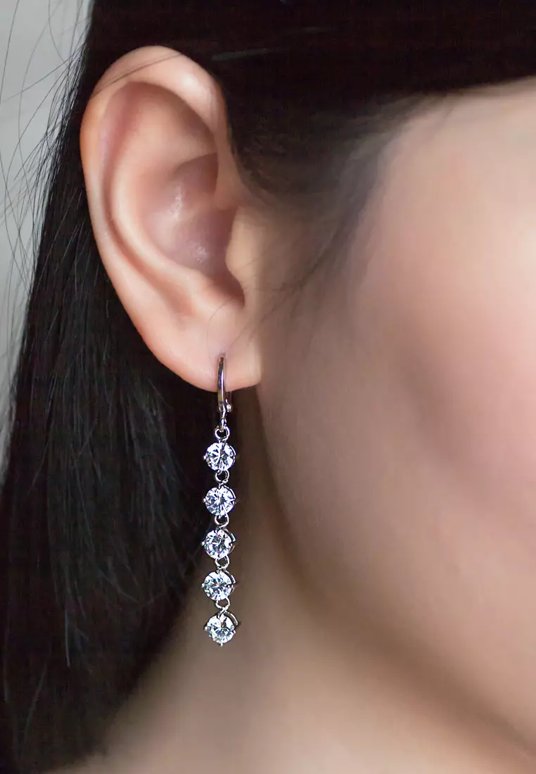 Buy SO SEOUL Athena Brilliant Cut Solitaire 4 Prong Quintuple Diamond ...