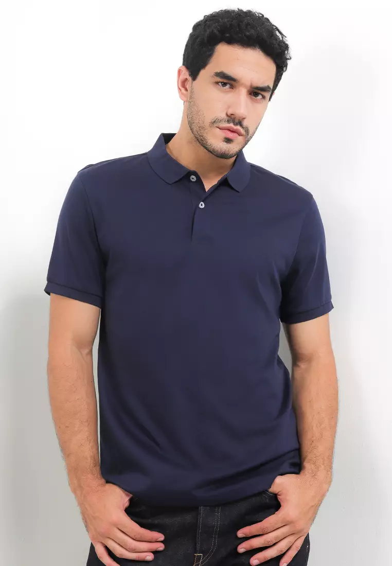 Jual Giordano Men's Interlock Polo Original 2025 | ZALORA Indonesia