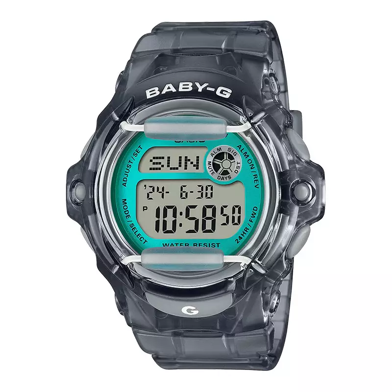 Jual CASIO Jam Tangan Wanita Casio Baby-G BG-169U-8BDR Digital Blue Dial Transparency Black ...