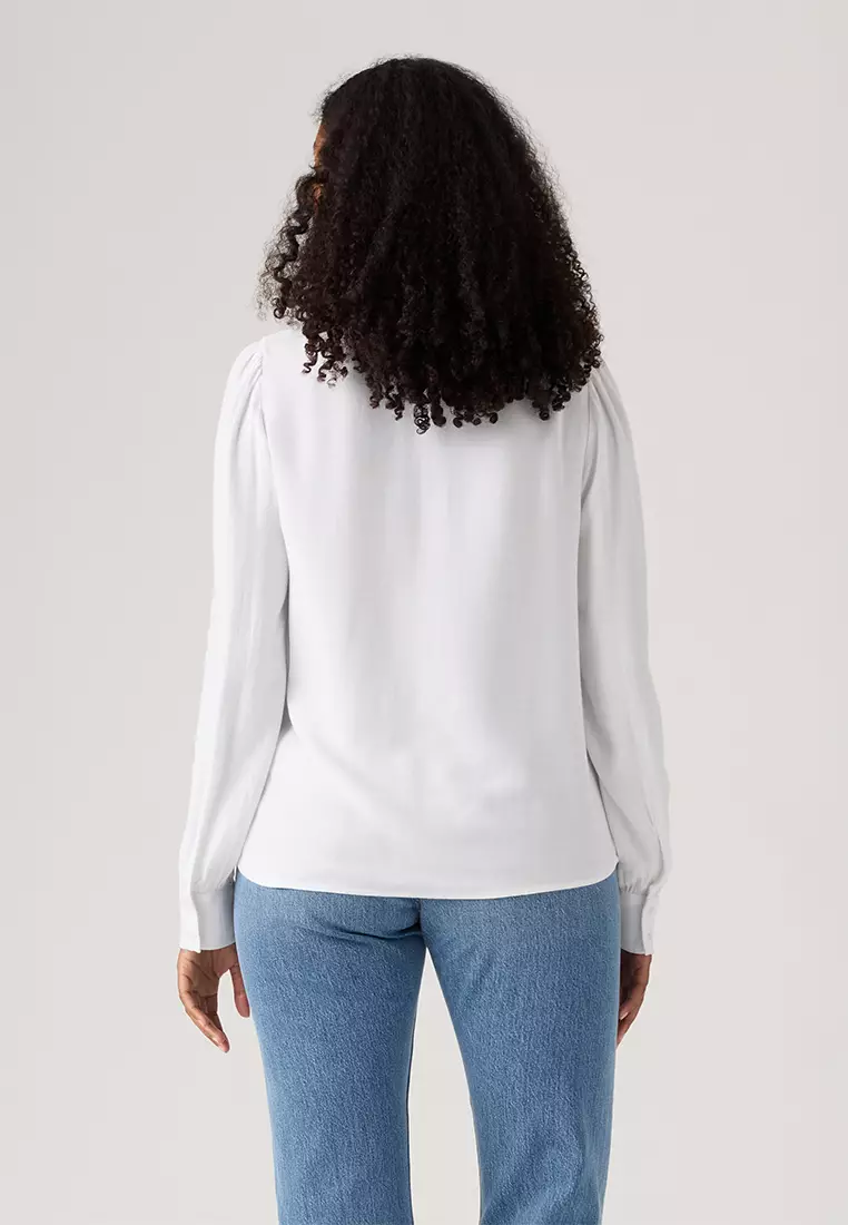 Jual Levi's Levi's® Women's Jane Eyelet Blouse (003HE-0000) Original ...
