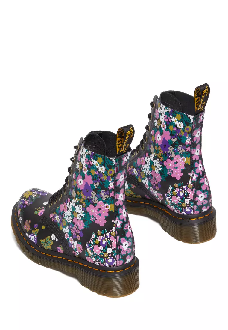 Buy Dr. Martens 1460 PASCAL WOMEN'S VINTAGE FLORAL LEATHER LACE UP ...