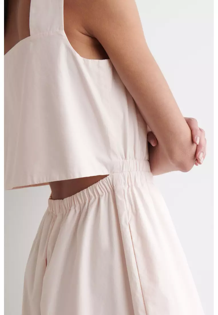 Buy COS GATHERED OPEN-BACK JUMPSUIT 2025 Online | ZALORA Philippines