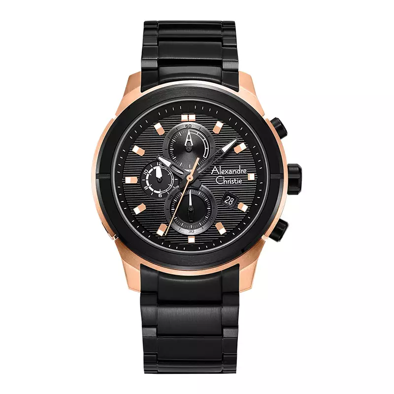 Jual Alexandre Christie Jam Tangan Pria Alexandre Christie Chronograph ...