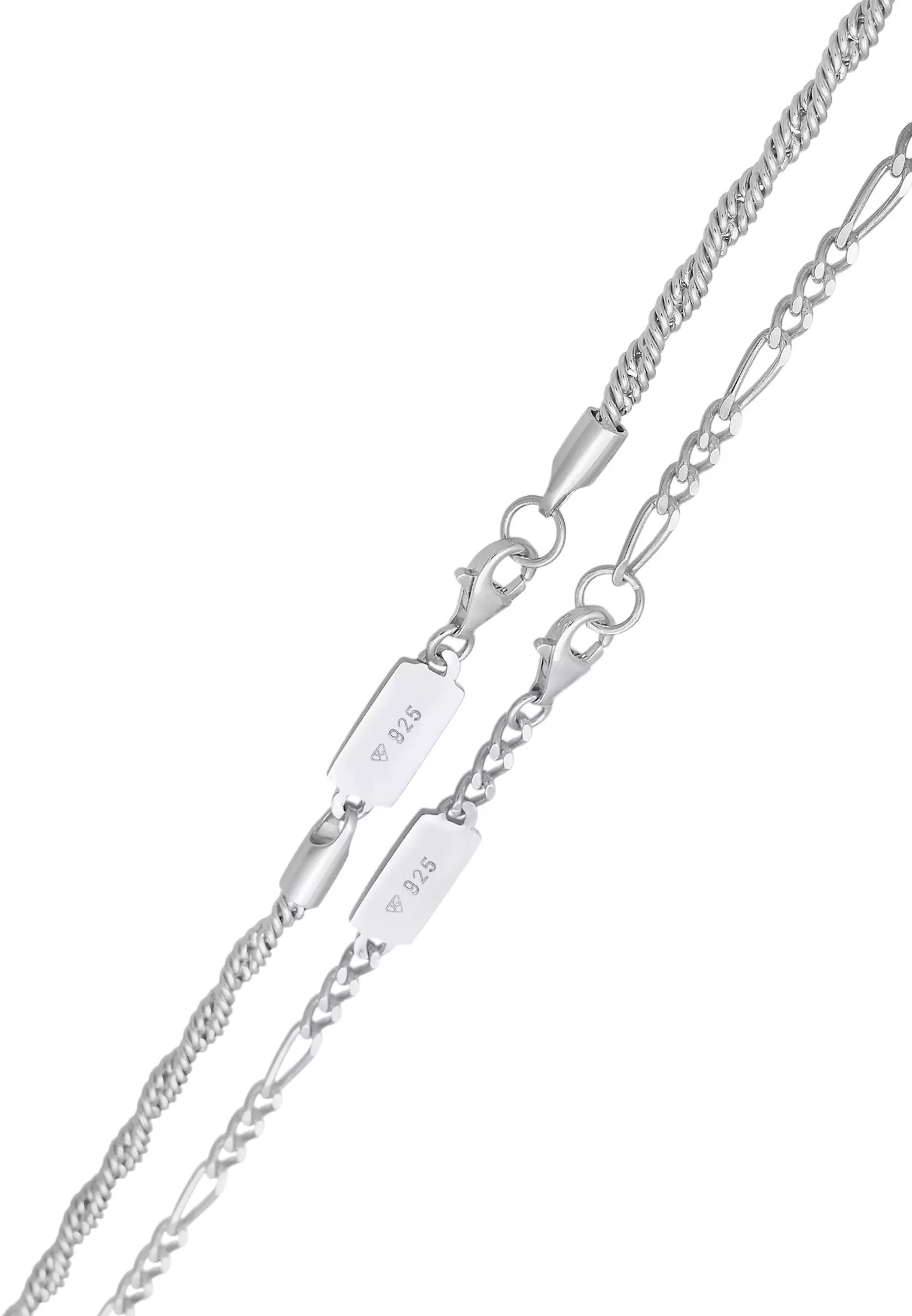 Buy Kuzzoi Men's Silver Mixed Chain Necklace 2026 Online | ZALORA