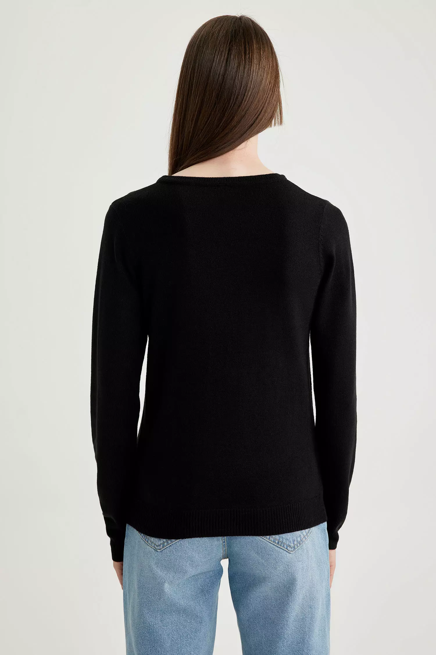 Buy DeFacto Regular Fit Crew Neck Pullover Online | ZALORA Malaysia