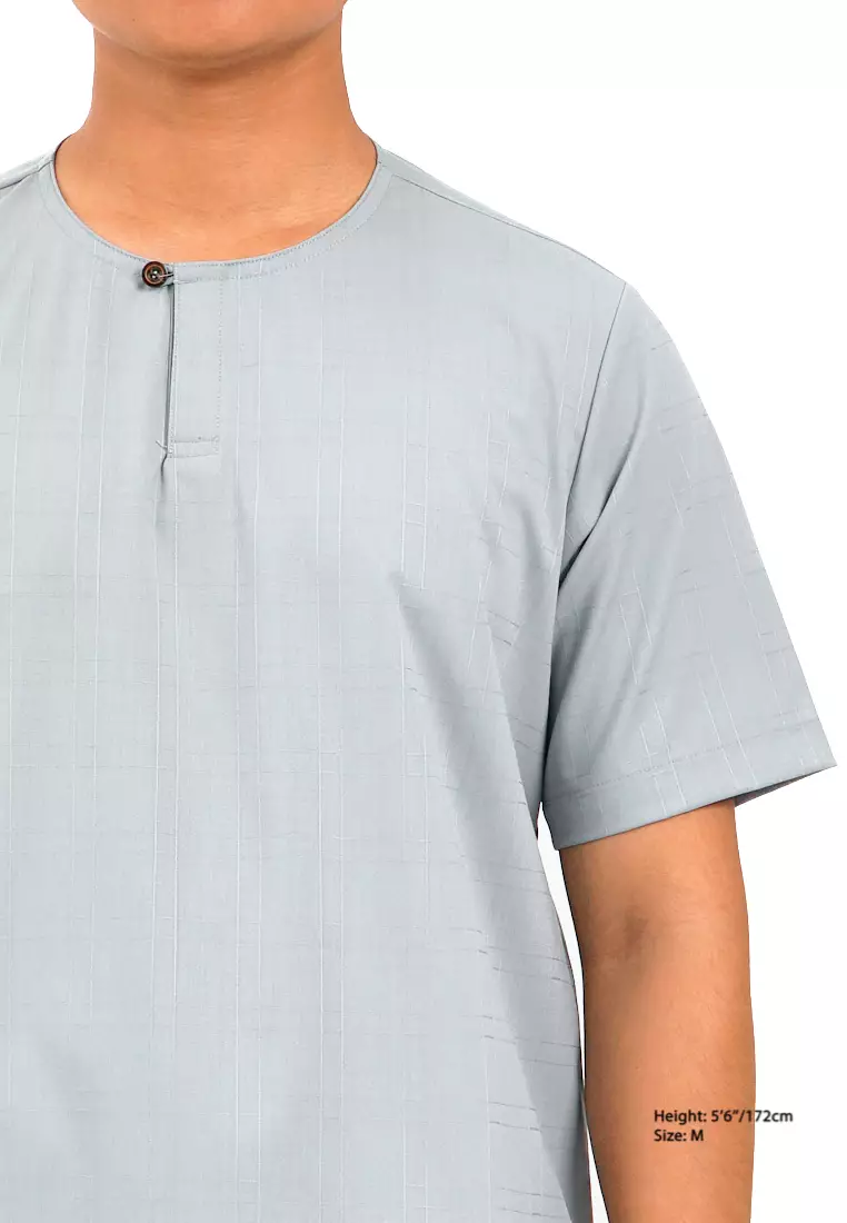 Buy Gene Martino Gene Martino Baju Kurta Modern fit 614 2026 Online ...