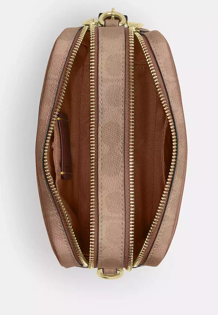 Buy COACH Mini Carey Crossbody Bag In Signature Canvas Online | ZALORA ...