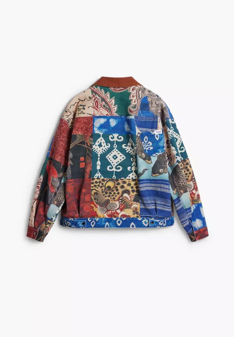 Buy Desigual Patchwork Jacket 2025 Online | ZALORA