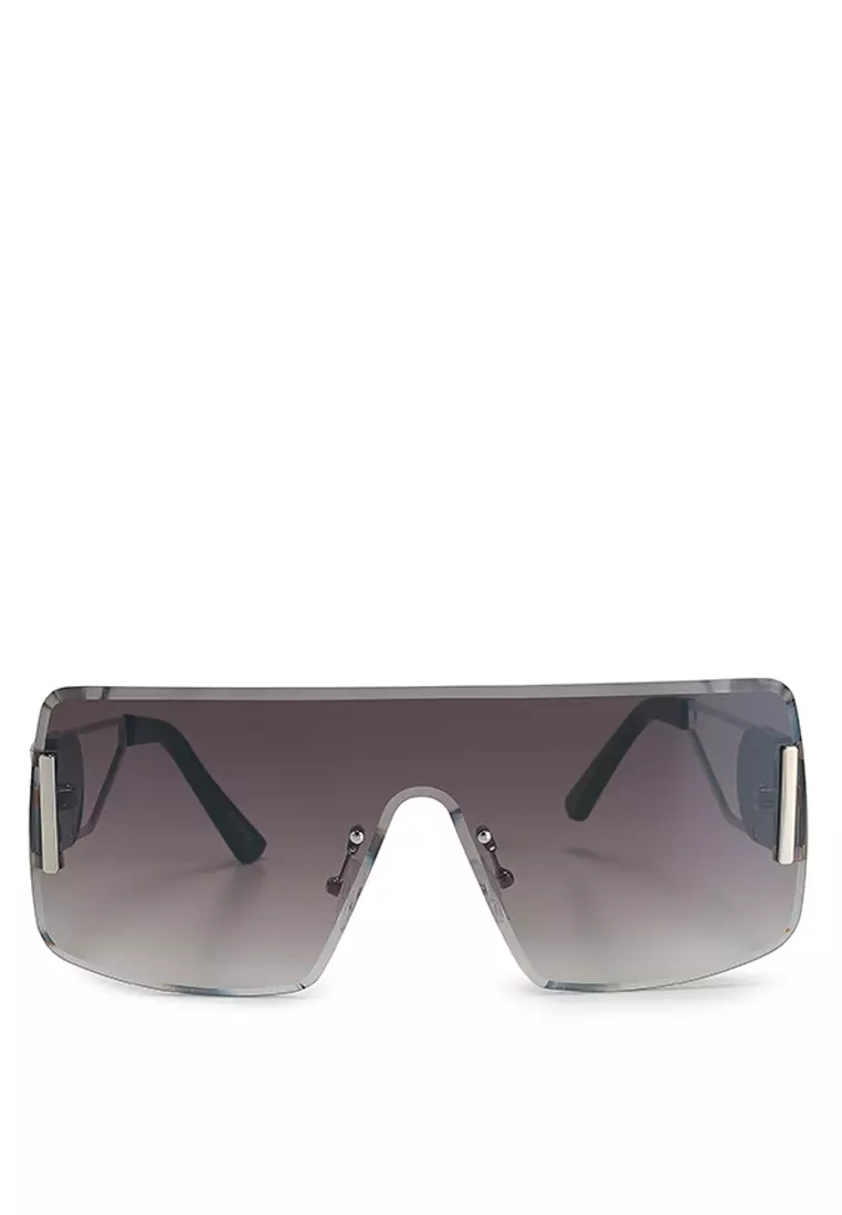 Buy ALDO Taloteriel Rimless Shield Sunglasses 2025 Online | ZALORA ...