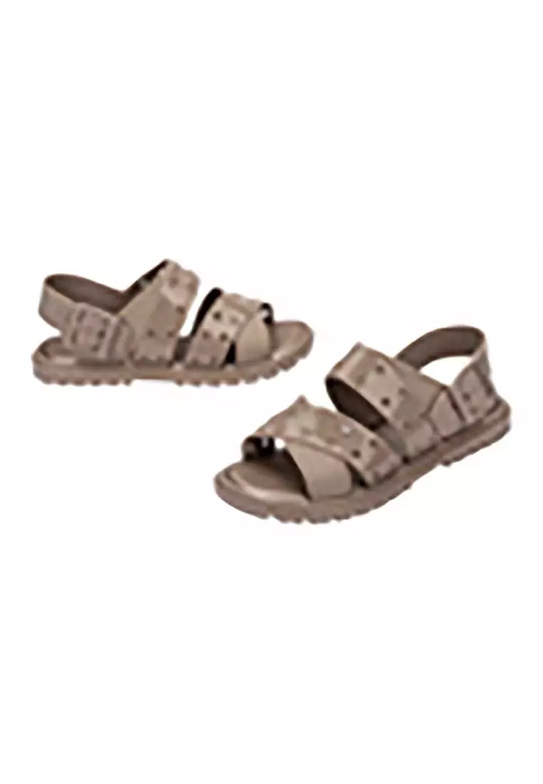Buy Melissa Lock Sandal Ad Beige Online | ZALORA Malaysia