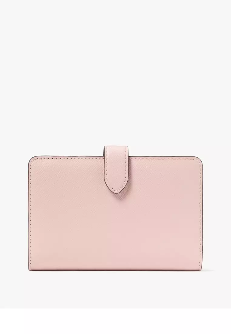 Kate Spade Madison Colorblock Saffiano Leather Medium Compact Bifold ...