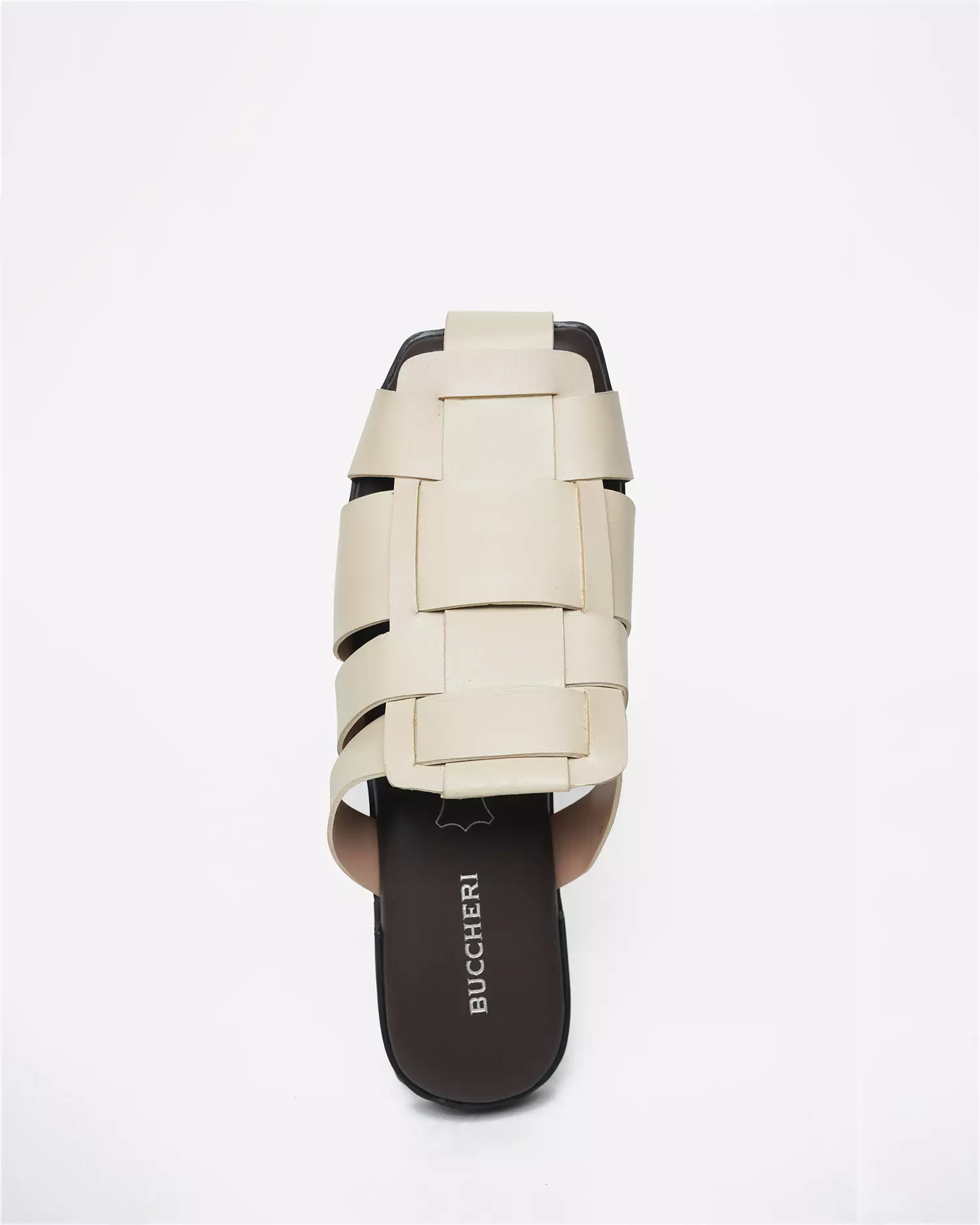 Jual Buccheri Buccheri Danae Sandals Women Sandy Cream Original 2026 ...